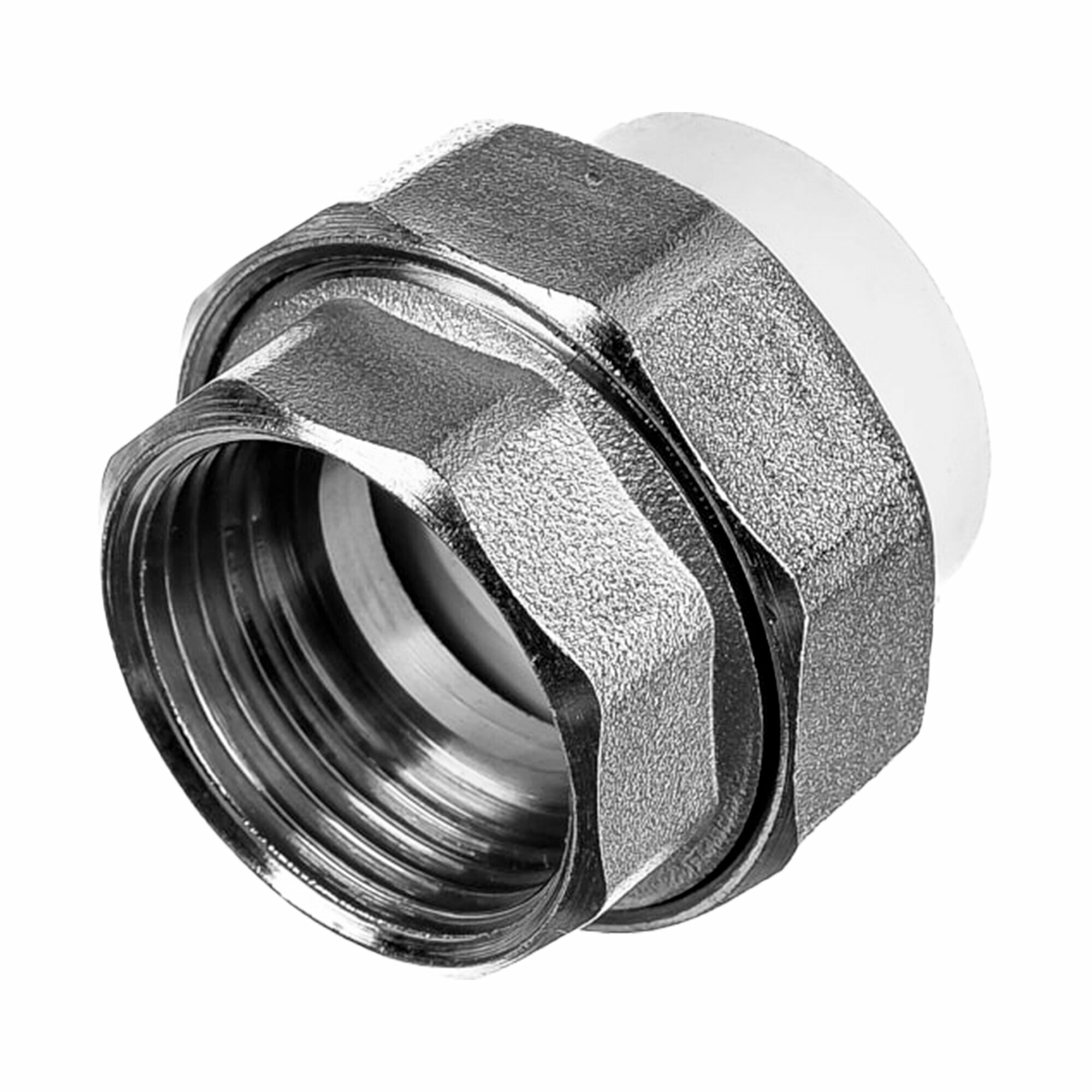 Муфта PPR ростерм комбинированная разъемная d20х3/4 ВР