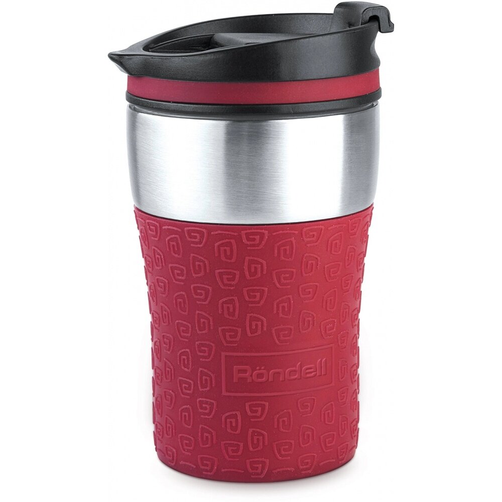 RONDELL RDS-1163 Термокружка для напитков rondell the morning red, 0.26 л, красный, картонная коробка