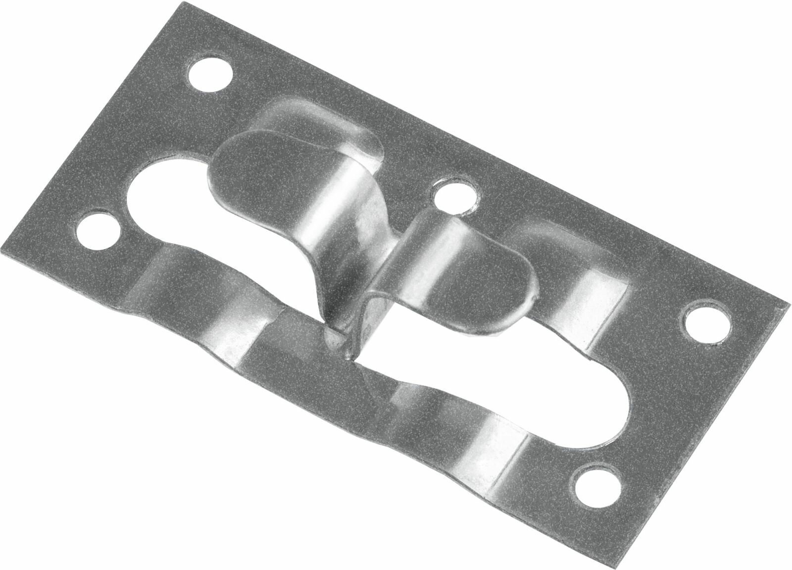 Крепежи для керамогранита ЗУБР Кляймер-КГ, 10х34х70 мм, цинк, 50 шт, угловой