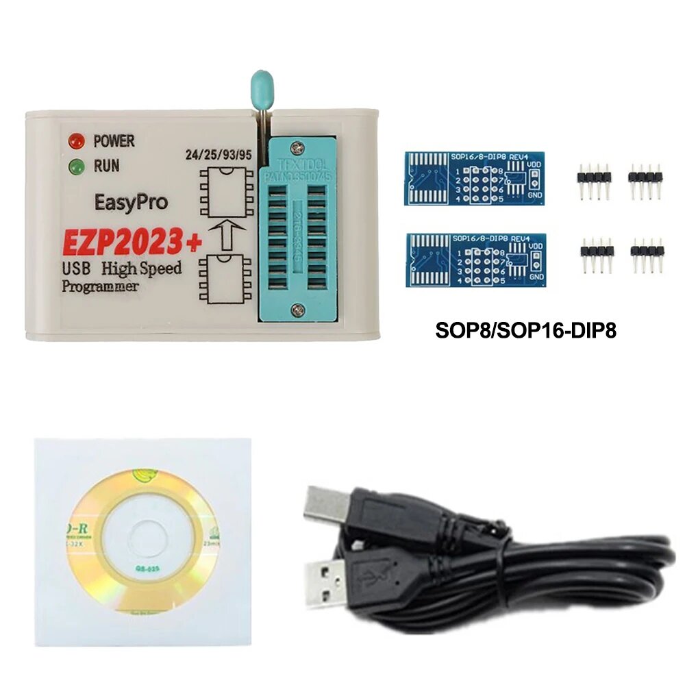 USB программатор EZP2023+ Package 1