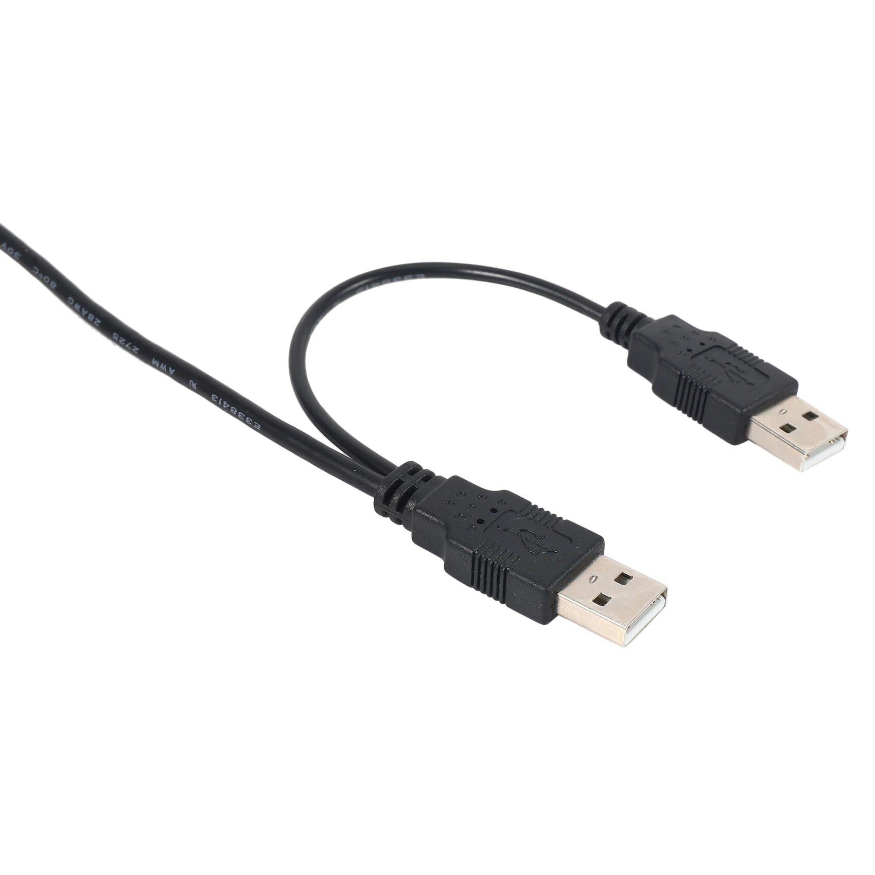 Y-кабель USB 2.0 папа-папа 80 см