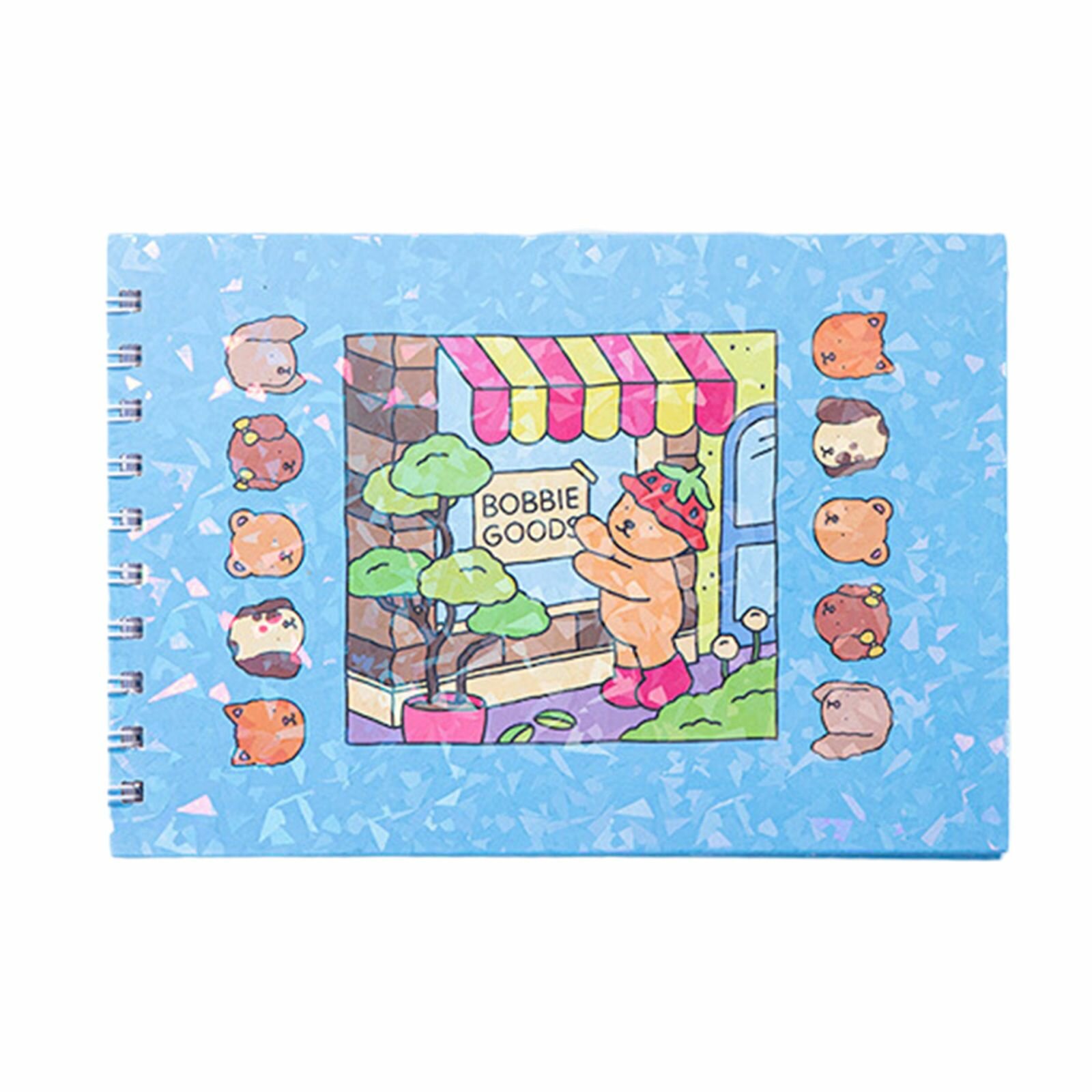 Книжка-раскраска в твердом переплете для малышей от 4 лет Веселая раскраска детей