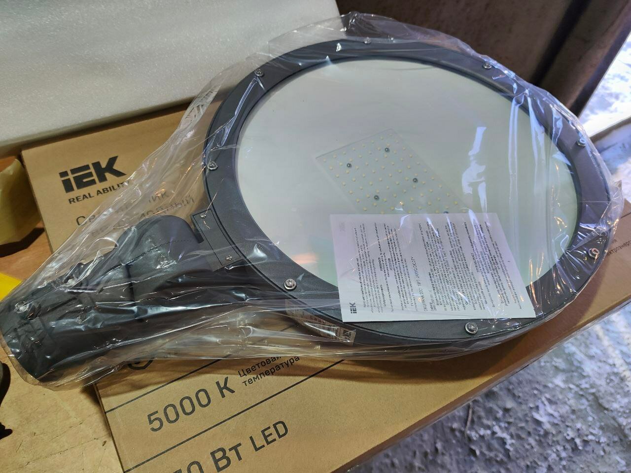 Светильник LED ДКУ Парк 2001-70Д 5000К IP65 IEK LDKU0-2001-070-5000-K02 (1 шт.)