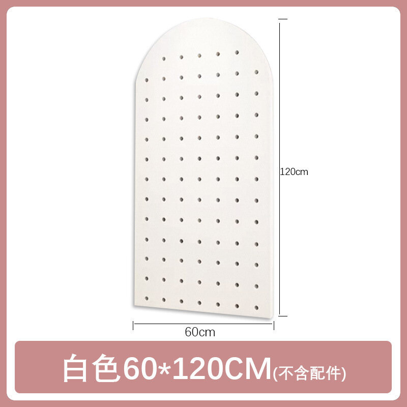 Перфорированная доска из массива дерева для размещения за дверью, настенная полка для хранения в прихожей, фоновая стена для детского стола, перфорированная подвесная доска в форме облака, перегородка.