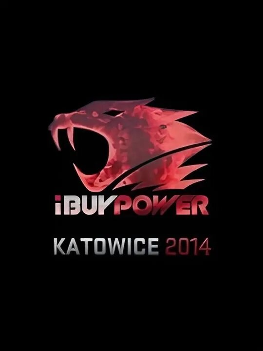 CSGO аксессуары голографические наклейки-iBUYPOWER 4 шт.