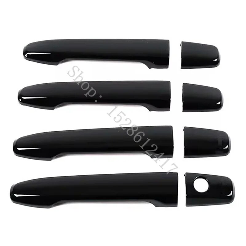 Для Mitsubishi Outlander 2008 2009 2010 ~ 2020 ABS дверная ручка чаша дверная ручка Glossy Black