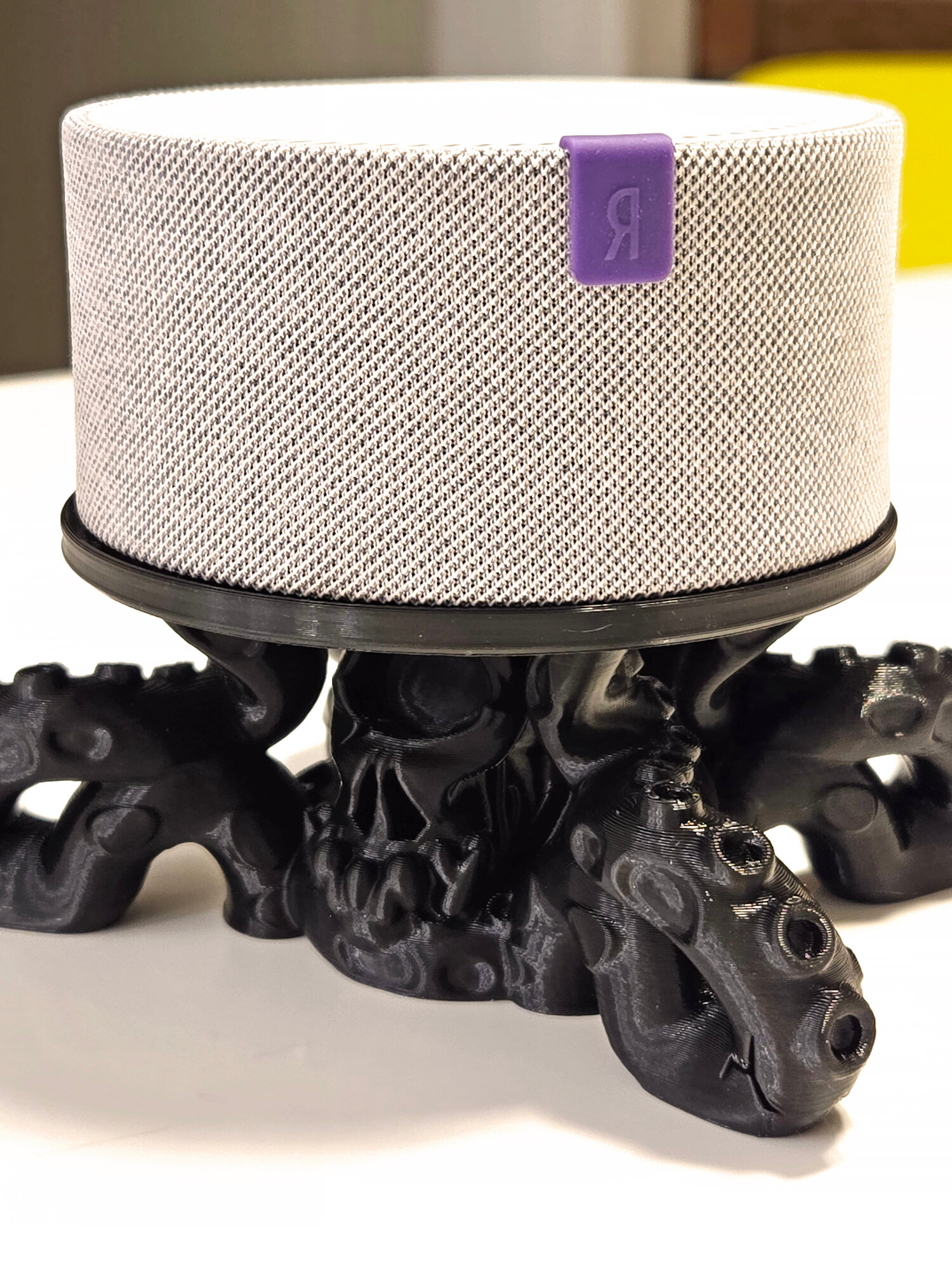 Кракен-подставка для умных колонок, универсальная, 3D печать, черная