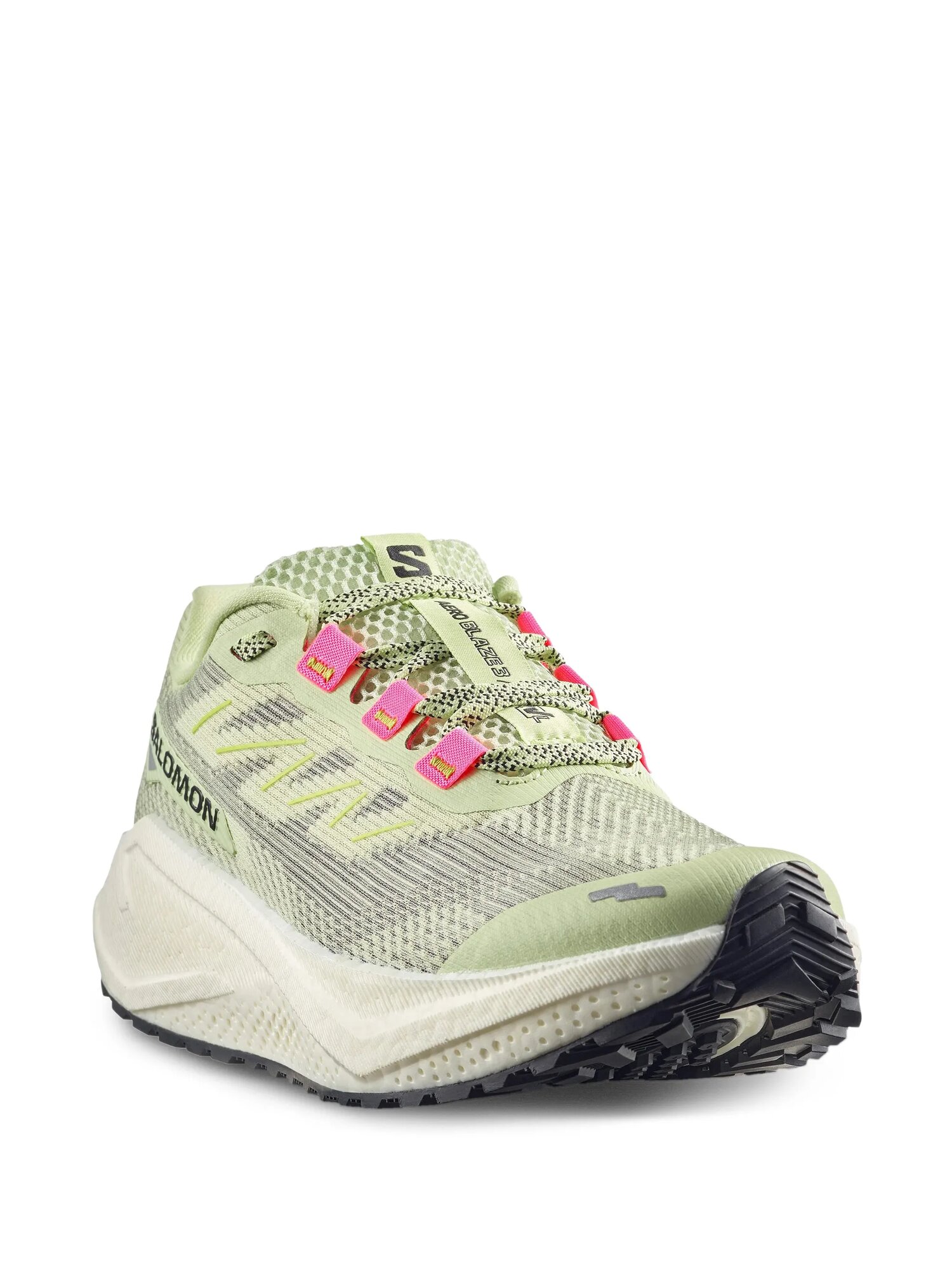 Кроссовки Salomon Patterned sneakers, размер 4 UK, green — фото 1