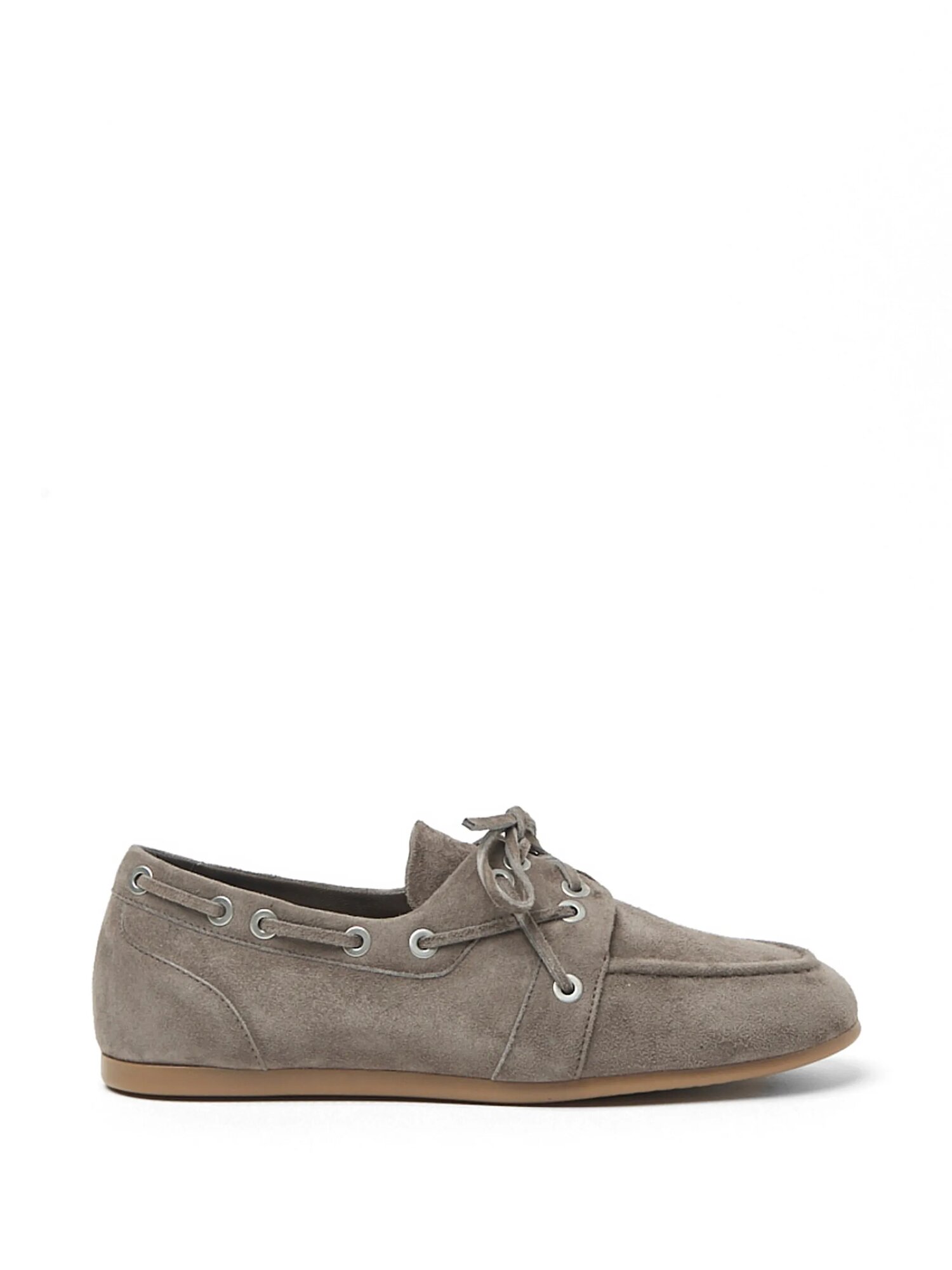 Лоферы Suede lace-up loafers