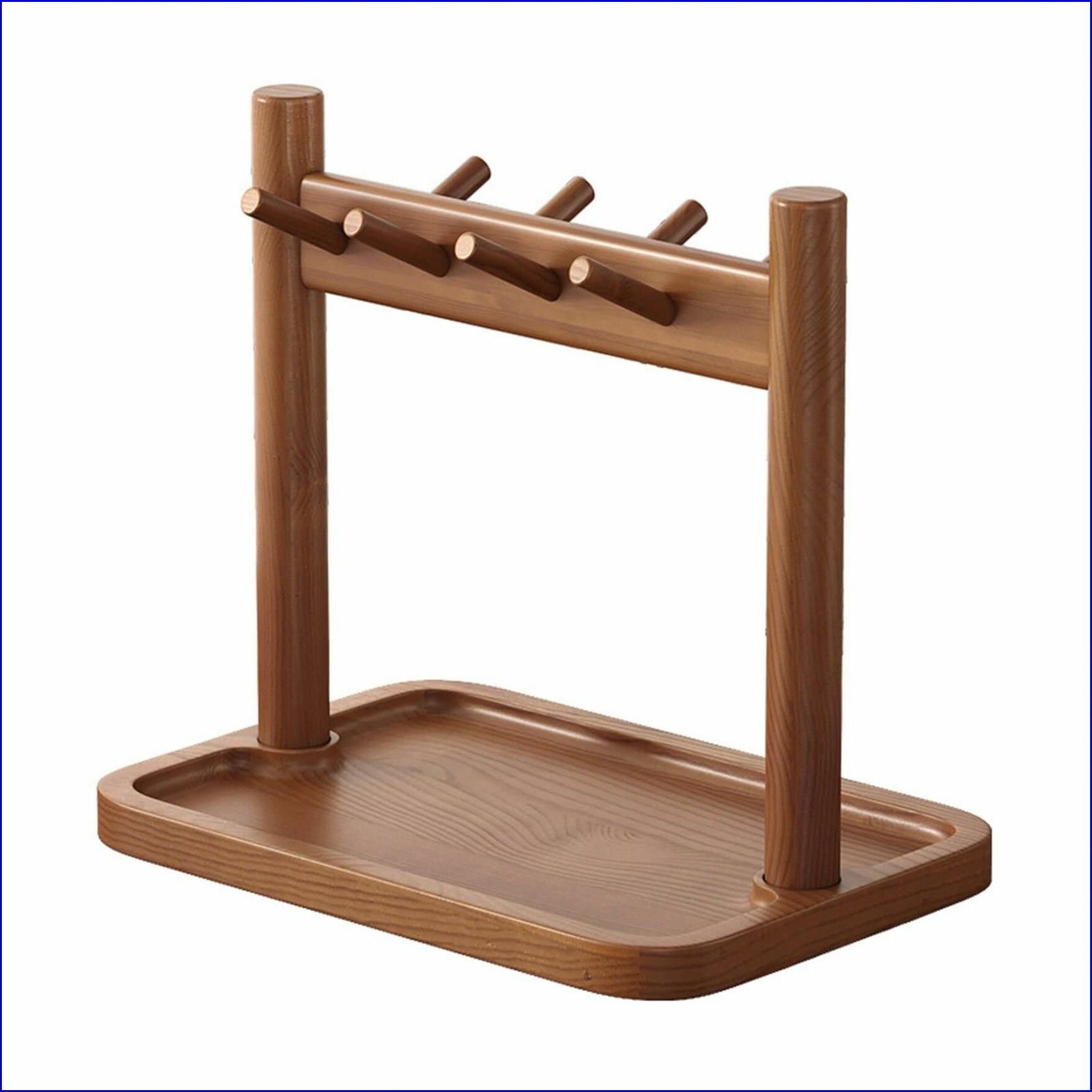 Настольный деревянный органайзер для ключей и украшений, многофункциональная подставка для мелочей в прихожую, скандинавский стиль