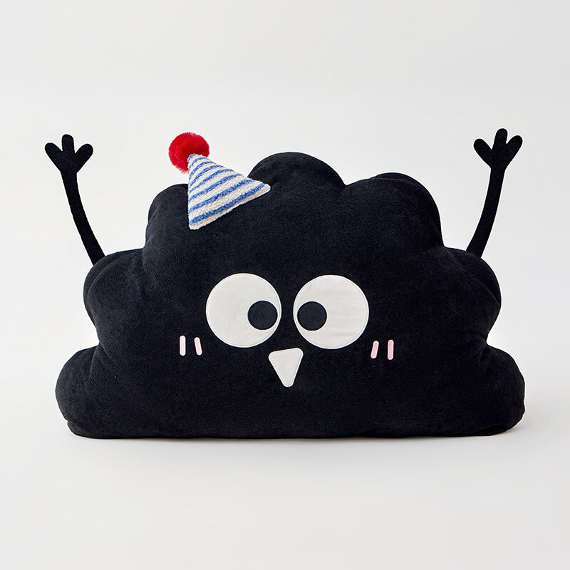 Новый стиль дивана для гостиной с поясничной поддержкой, подушка уникальной формы, милая подушка-спинка в мультяшном стиле для спальни и общежития, подушка для изголовья кровати.