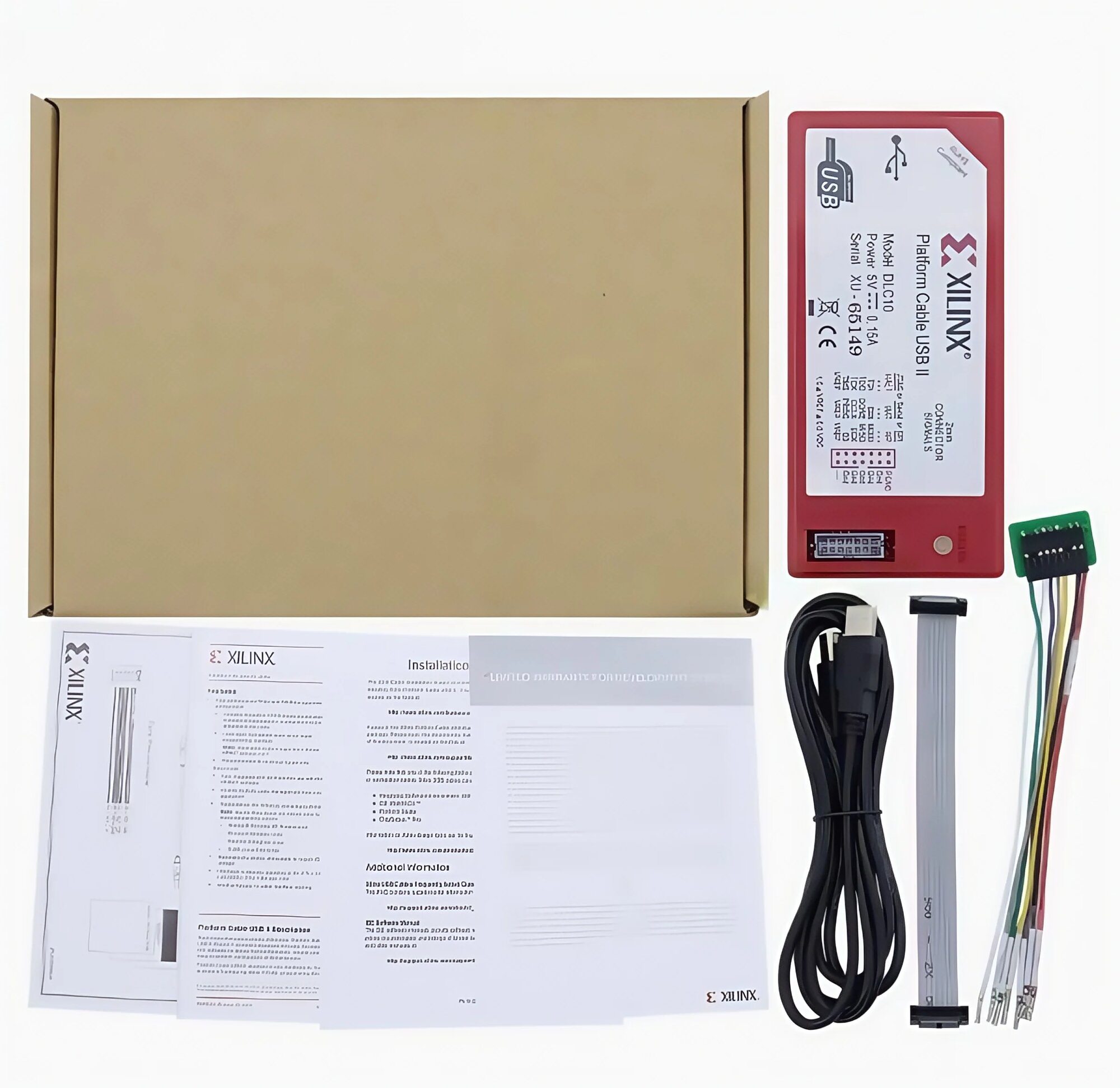 Xilinx HW-USB-II-G DLC10 Платформенный USB JTAG кабель