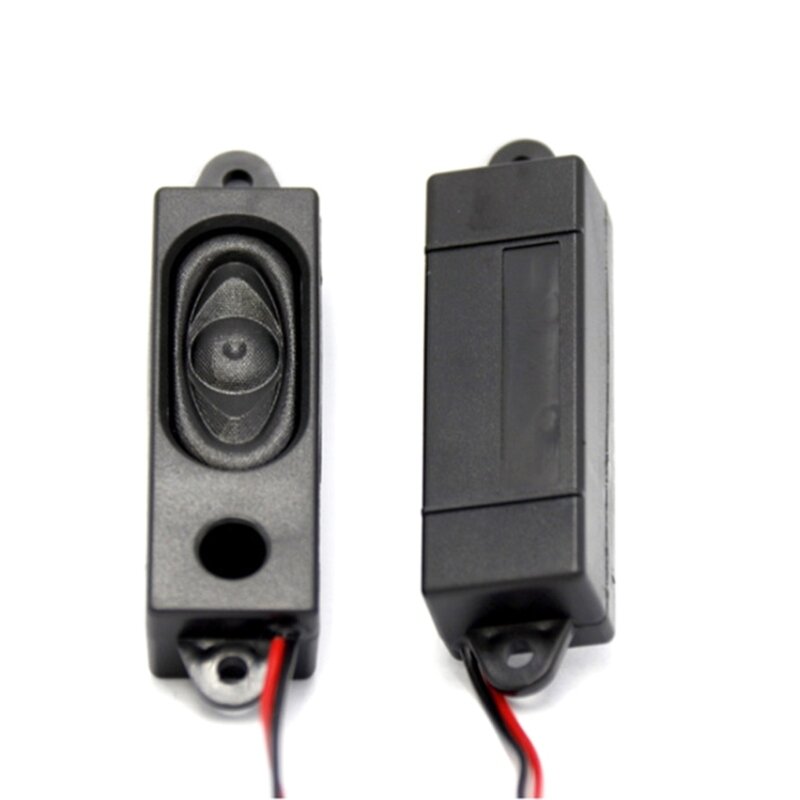 1 пара Динамиков 5318 8 Ом 2 Вт ЖК-телевизор Динамик Полночастотный Прямоугольник Динамик Качественный Звук для Домашних Развлечений