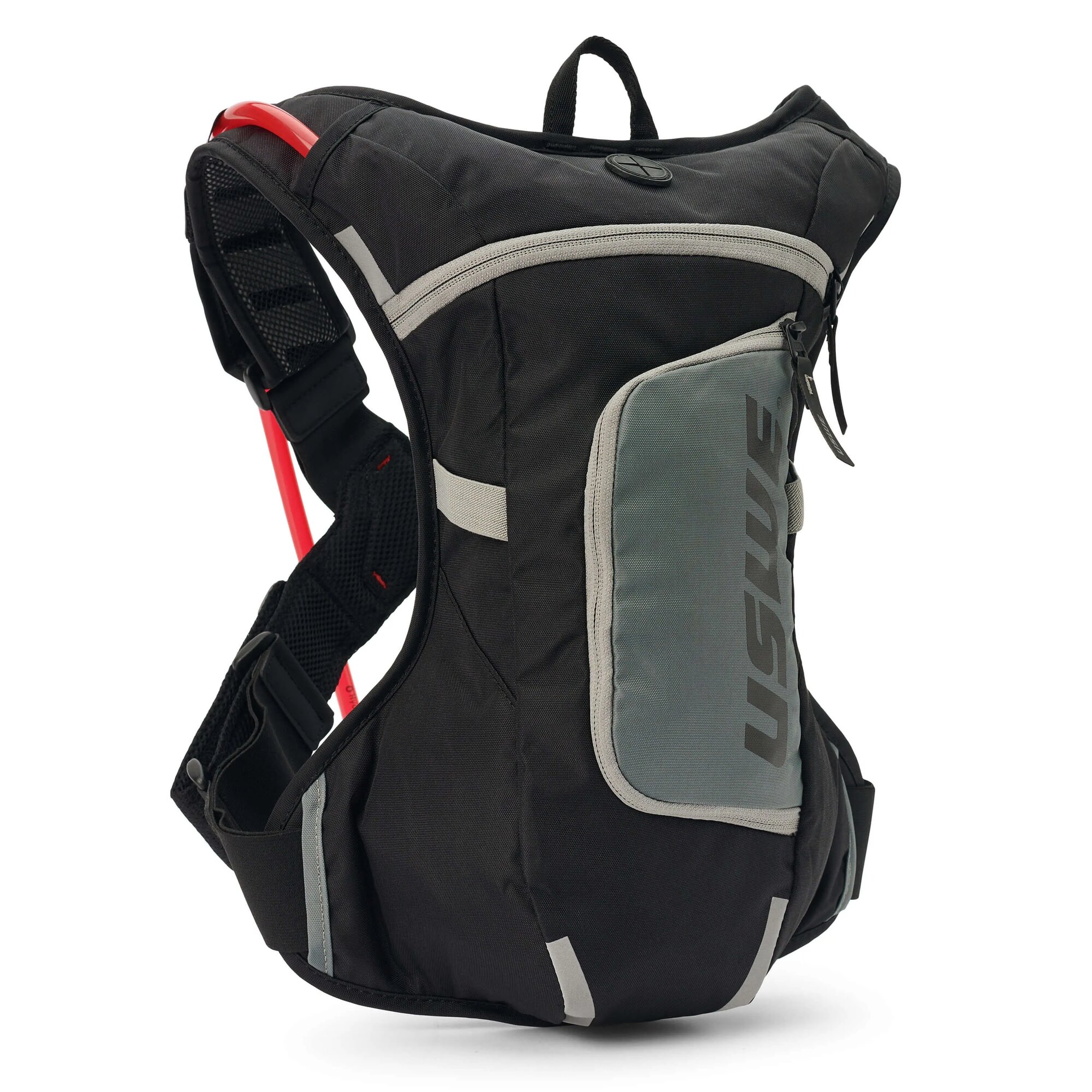 Рюкзак-гидропак USWE RAW 4L Hydration Pack (3L), Black/Grey 2026, Adventure Fit (110-140) (5204085001)