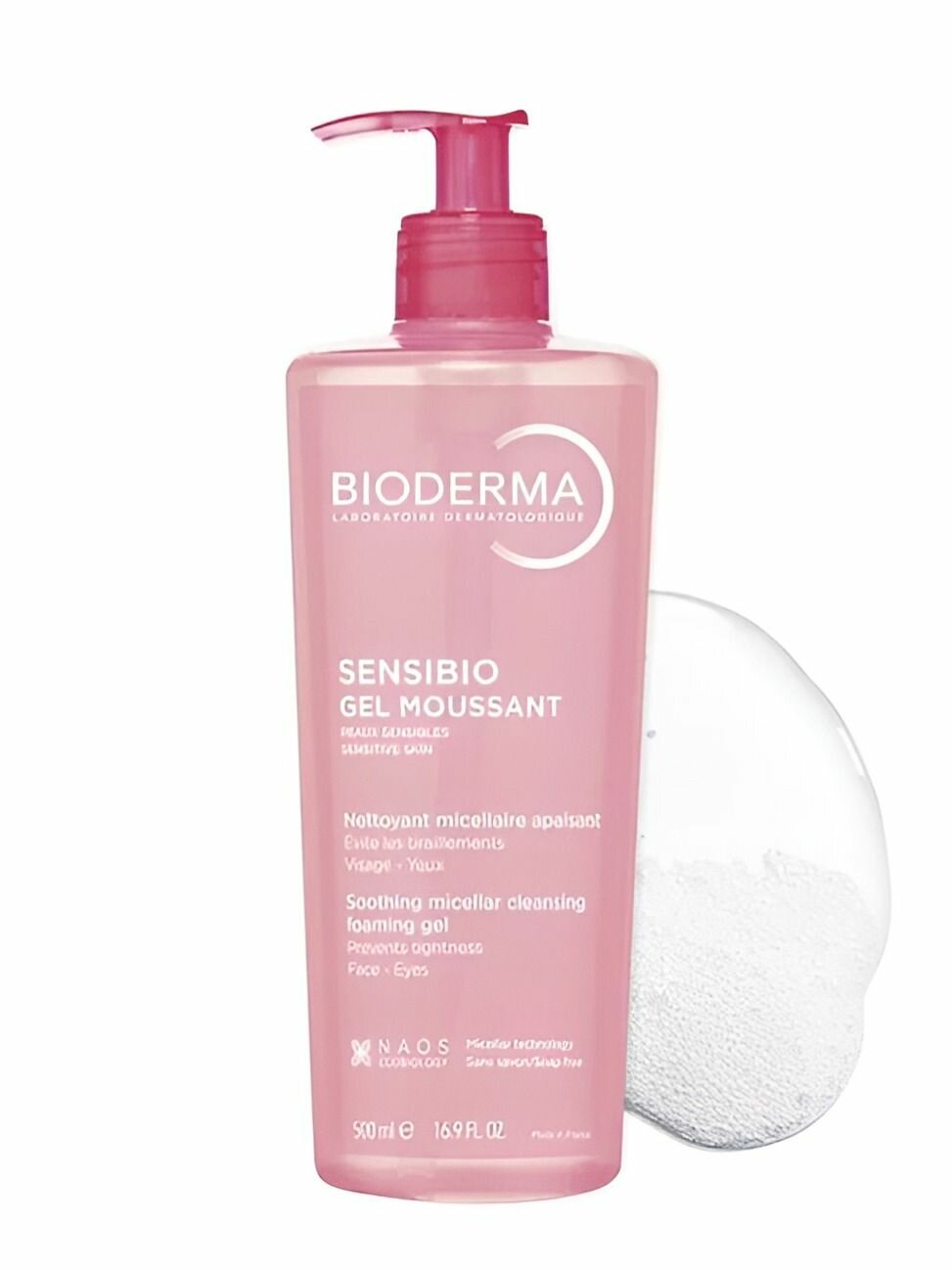 Биодерма Сенсибио (Bioderma Sensibio) Очищающий гель-мусс, 500 мл