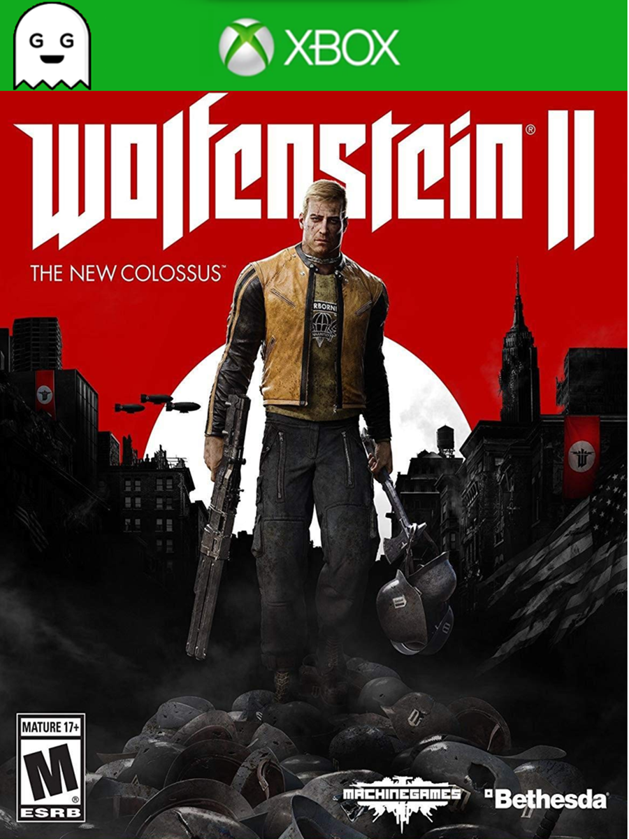 Игра Wolfenstein II: The New Colossus, цифровой ключ для Xbox One/Series X|S, русская озвучка