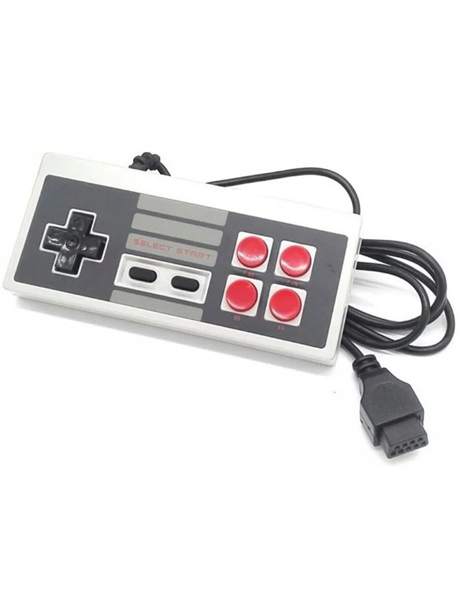 Проводной джойстик 8 Game bit для приставок 8 bit (узкий разъём 9 Pin)