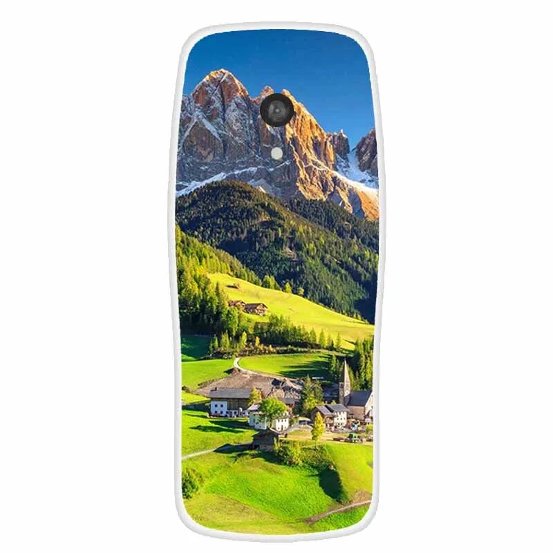 Для Nokia 3210 4G 2024 2,4-дюймовый чехол из прозрачного ТПУ, мягкий силиконовый чехол для телефона Nokia 3210 TA-1618, защитные задние чехлы с мультяшным принтом