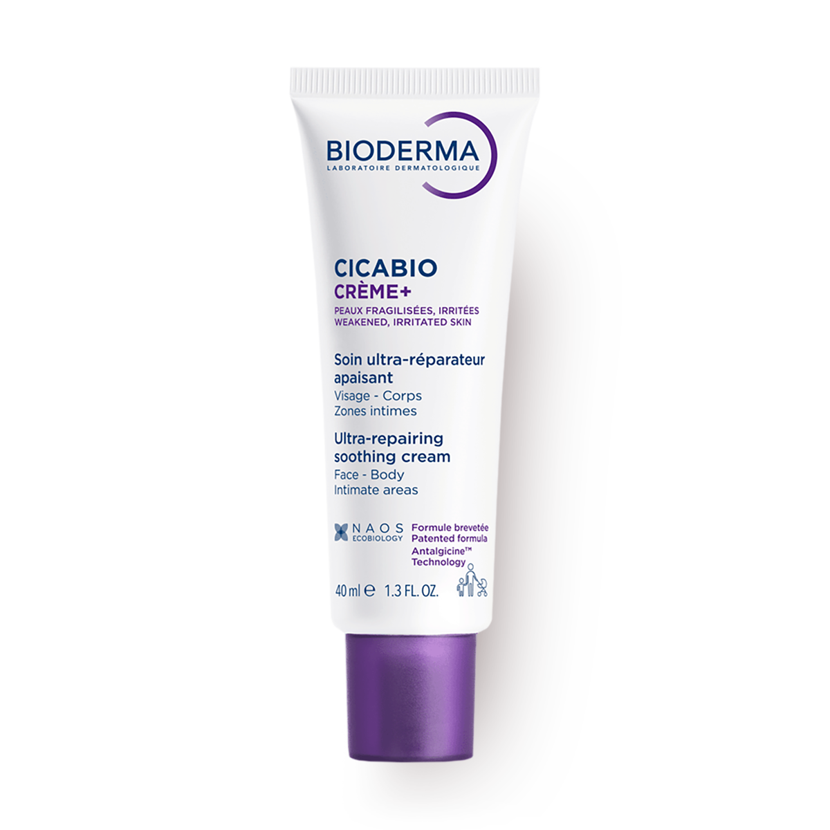 Крем Bioderma Cicabio Creme+ восстанавливающий и успокаивающий