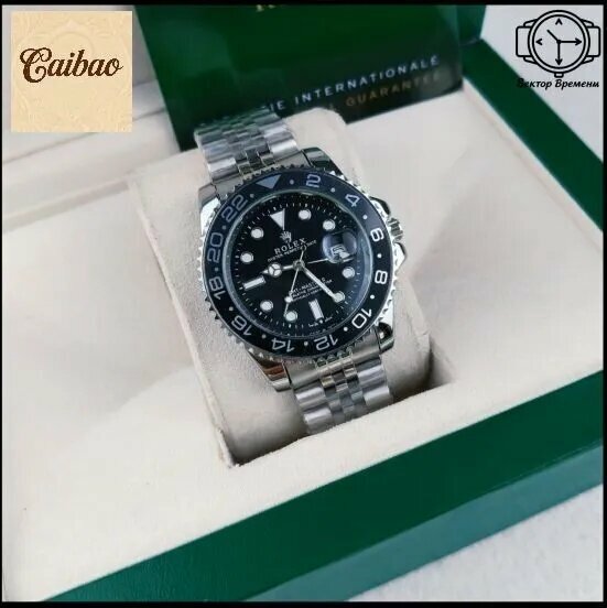 Цельнокорпусные стальные механические часы в стиле "Submariner"
