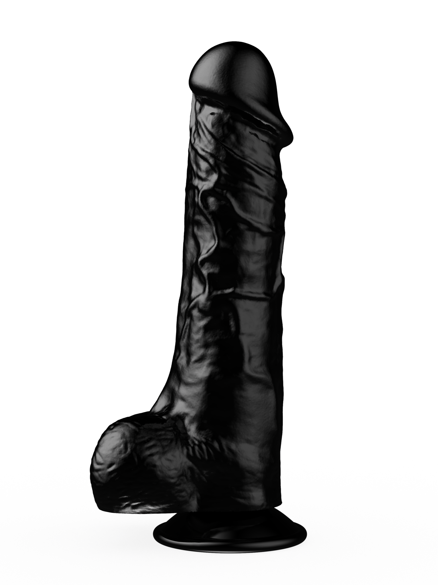 Фаллоимитатор Lovetoy с присоской черный (19.9, Ø 4.7 см), 406100