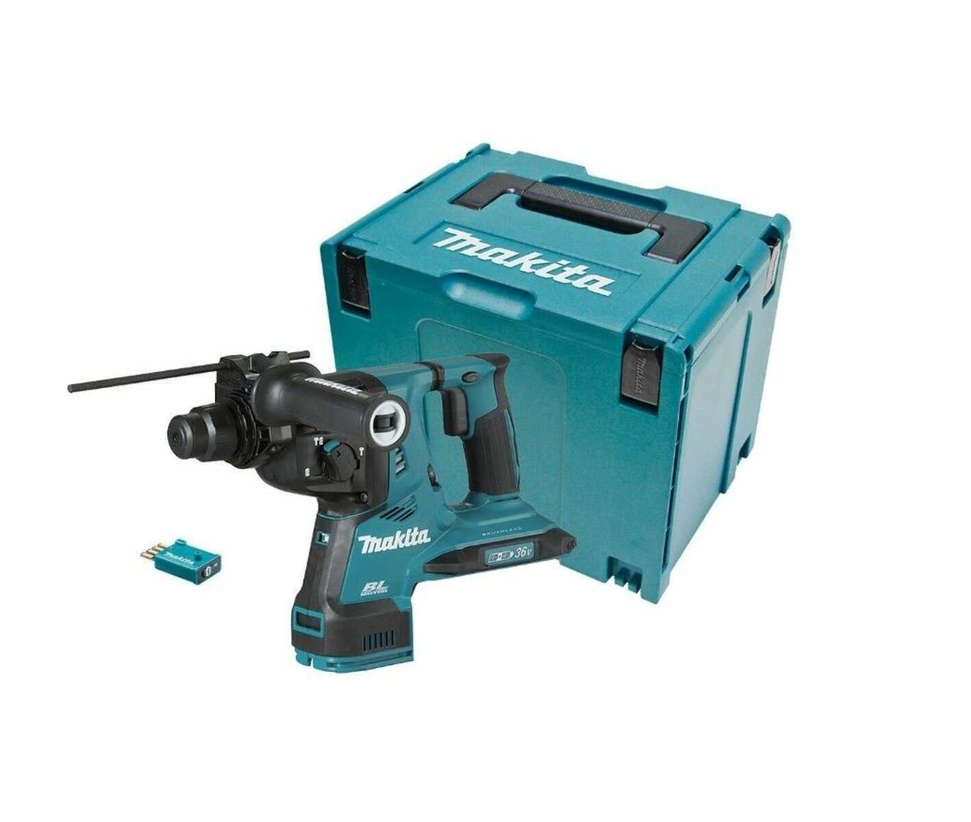 Перфоратор Makita DHR282ZJU 2х18В 2.8Дж 5000 уд/мин. модуль BlueTooth (Без АКБ и З/У)