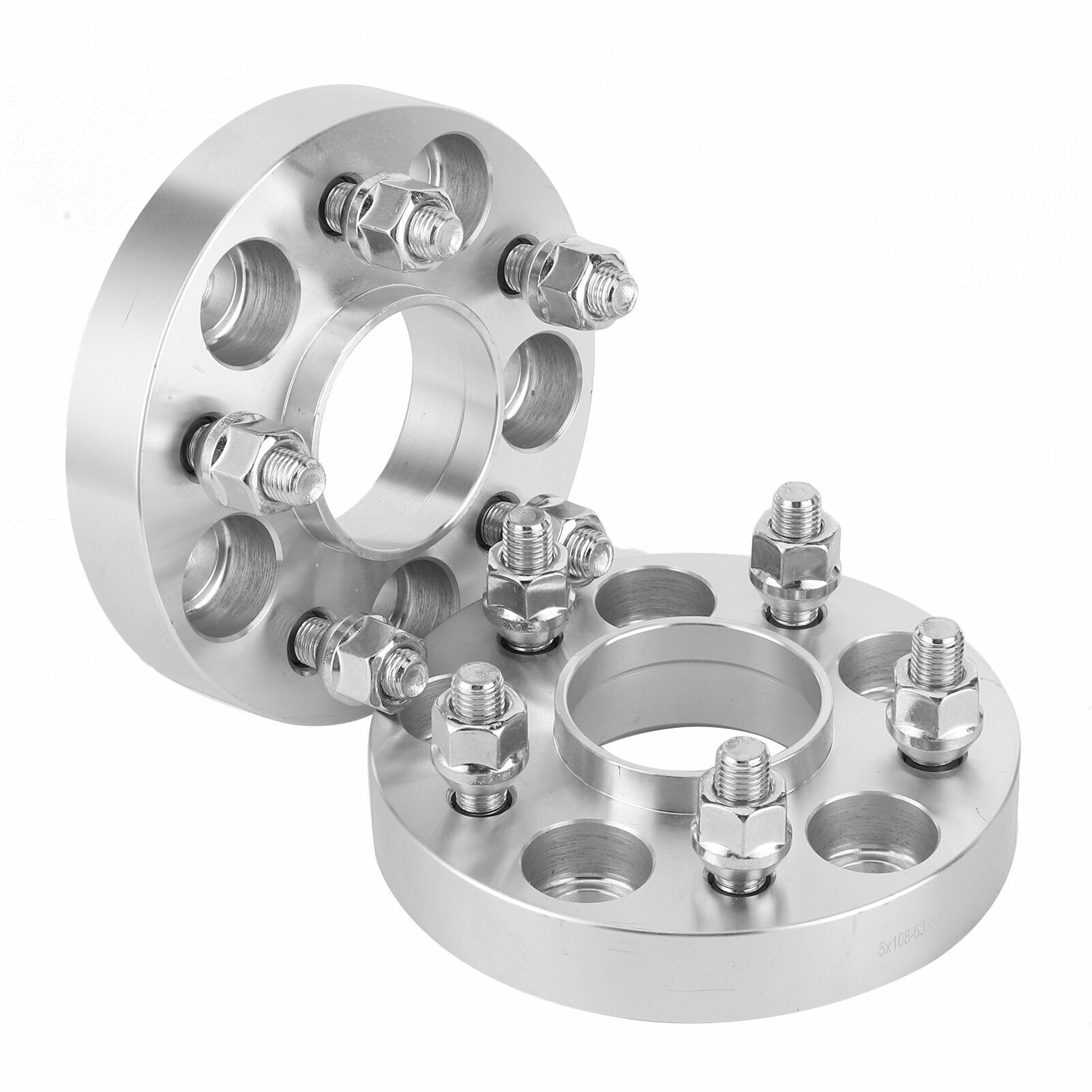 2 шт. Проставки колесные 25mm, 5x108mm PCD, для Ford Focus MK2 MK3 RS ST