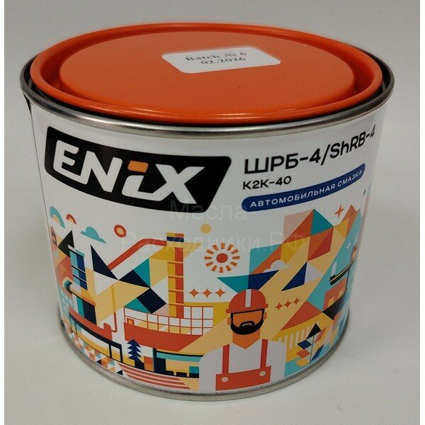 Смазки / Пасты ENIX Смазка ШРБ-4 ENIX (400гр) 4673732360498