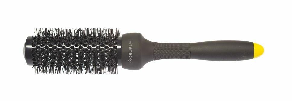 Термобрашинг для укладки волос профессиональный DEWAL PRO из серии BANANA black d 33/48 мм BNN89-1