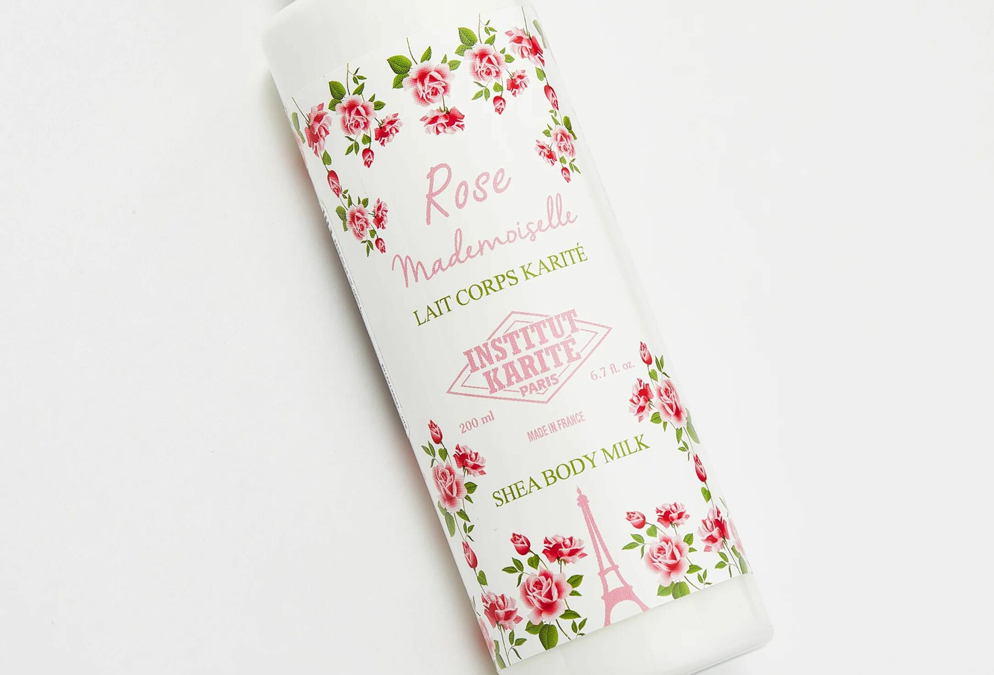 Institut Karite - Shea Body Milk Rose Mademoiselle Увлажняющее молочко-крем для тела с маслом ши и нежным ароматом розы 500 мл