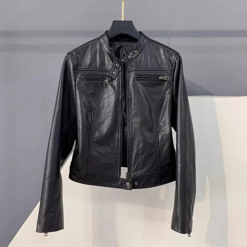 Куртка кожаная