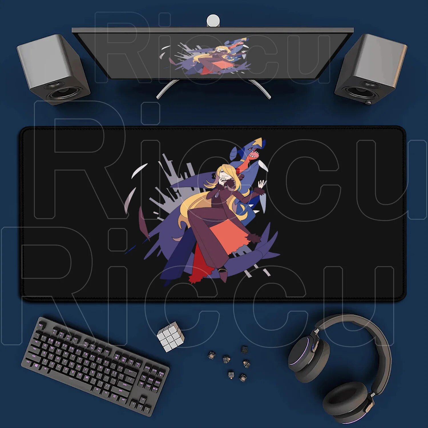 Коврик для мыши Potdemiel P-Pokemons Garchomp, 300x600x2MM, G-7