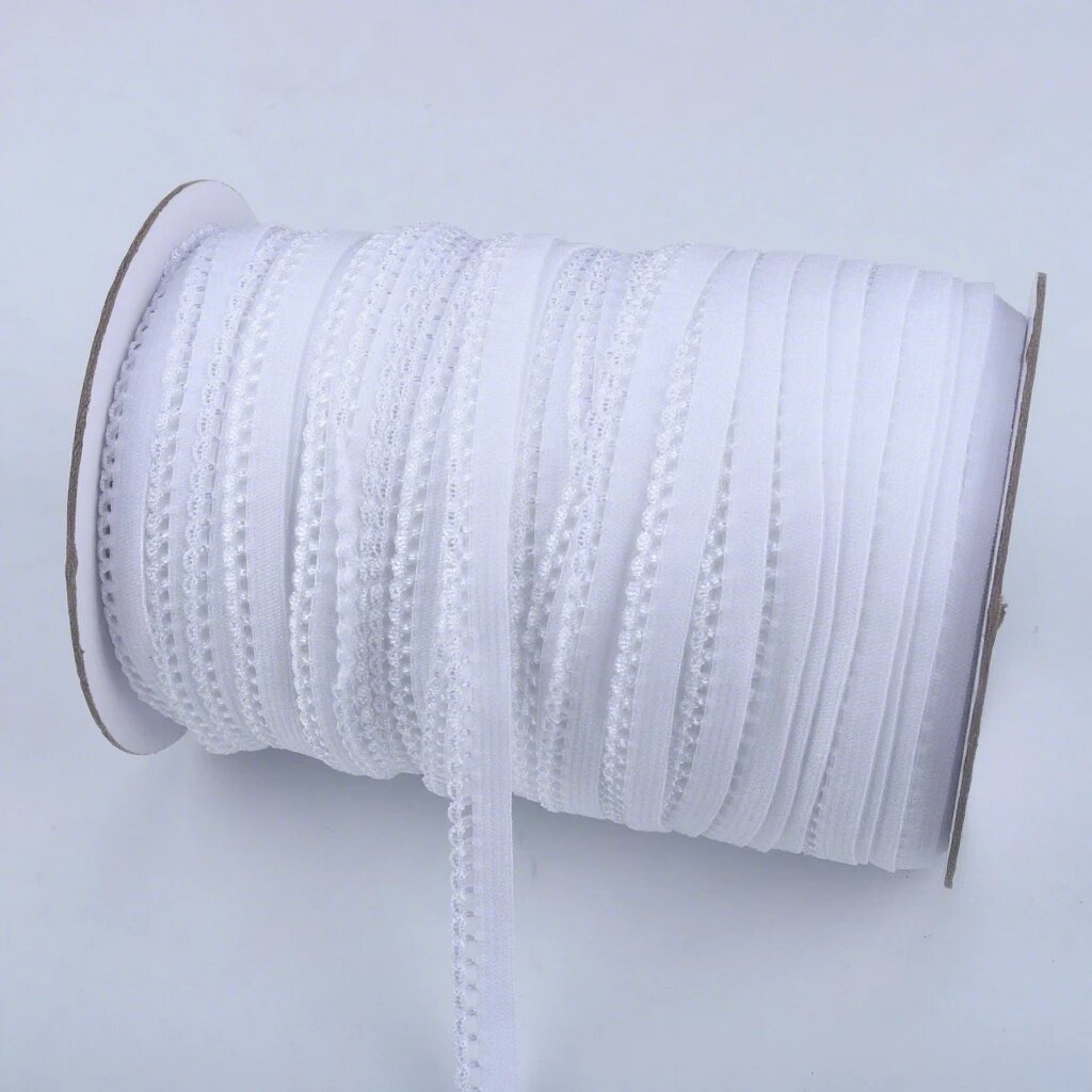 Цветная резинка 2-20 м для бретелей бюстгальтера, волнистая кружевная бейка, нижнее белье, резиновая лента на плечо, декор, аксессуары для шитья одежды своими руками