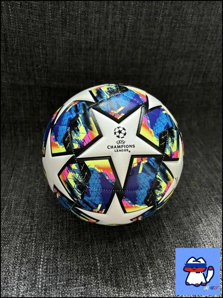 Футбольный мяч, 5 размер, белый