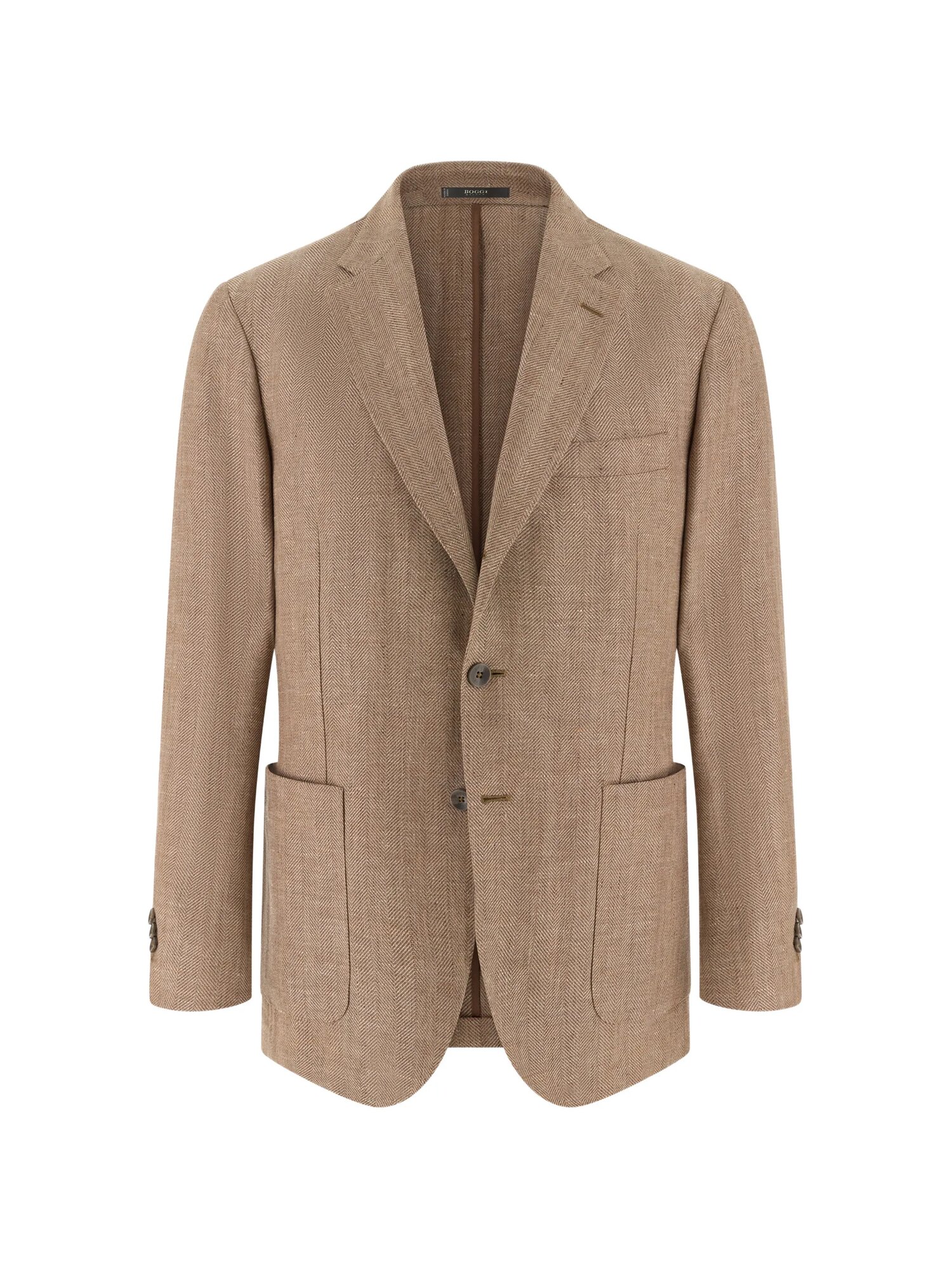 Пиджак Herringbone patch pocket blazer