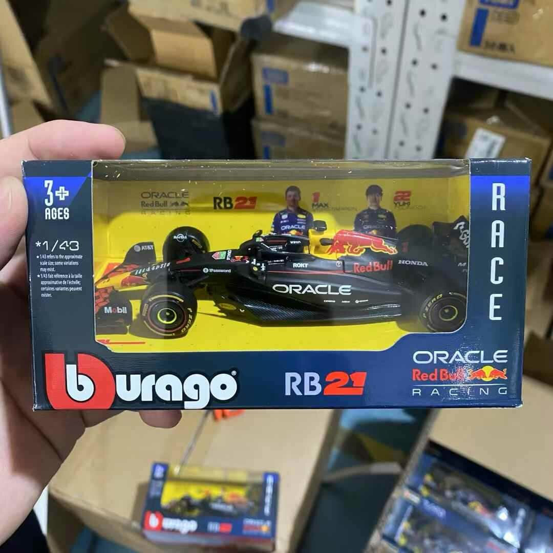1:43 выше, чем в США Red Bull RB21 F1 Formula Racing, модель автомобиля из сплава, украшения, модель автомобиля, игрушки
