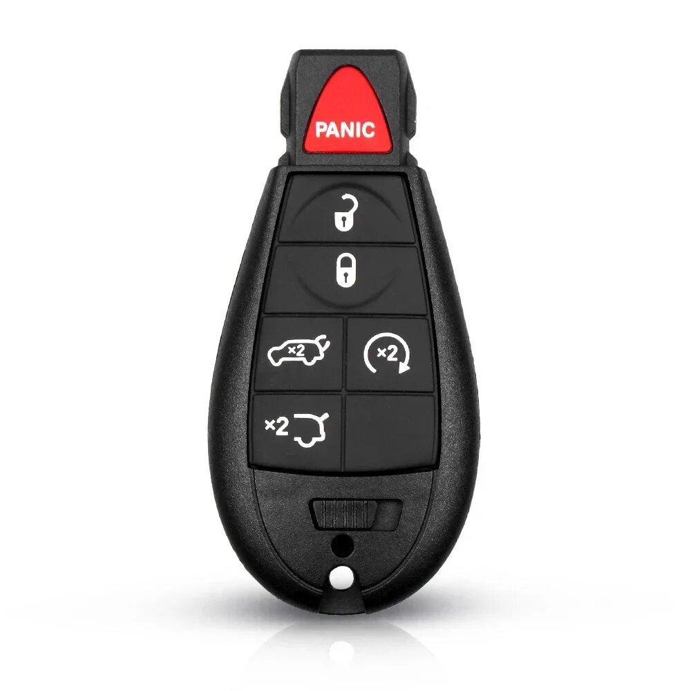 KEYYOU Smart Remote Car Key Case Shell Fob для Jeep Grand Cherokee Chrysler 300 Town & Model 8