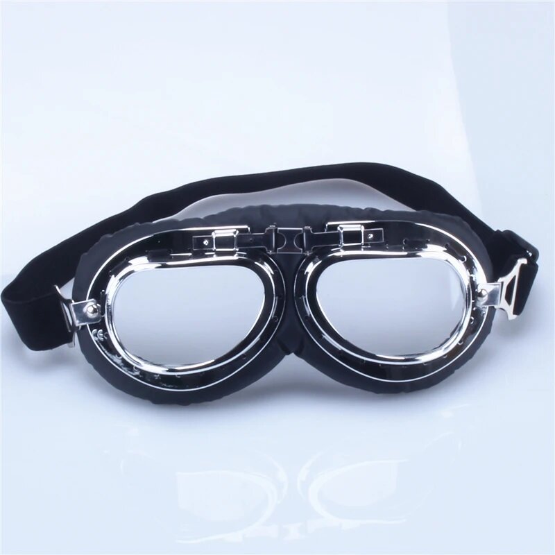 Мотоциклетные очки, винтажные классические очки для мотокросса, ретро-пилот, крейсер, квадроцикл, 3