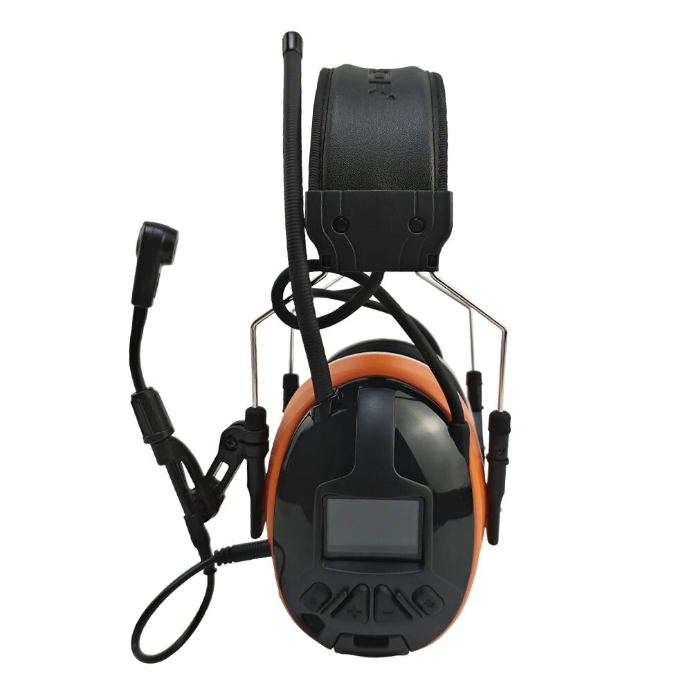 Тактическая Гарнитура EARMOR C52 С FM-радио, Диктофоном И Шумоподавлением — Защитные Наушники Для Связи И Развлечений