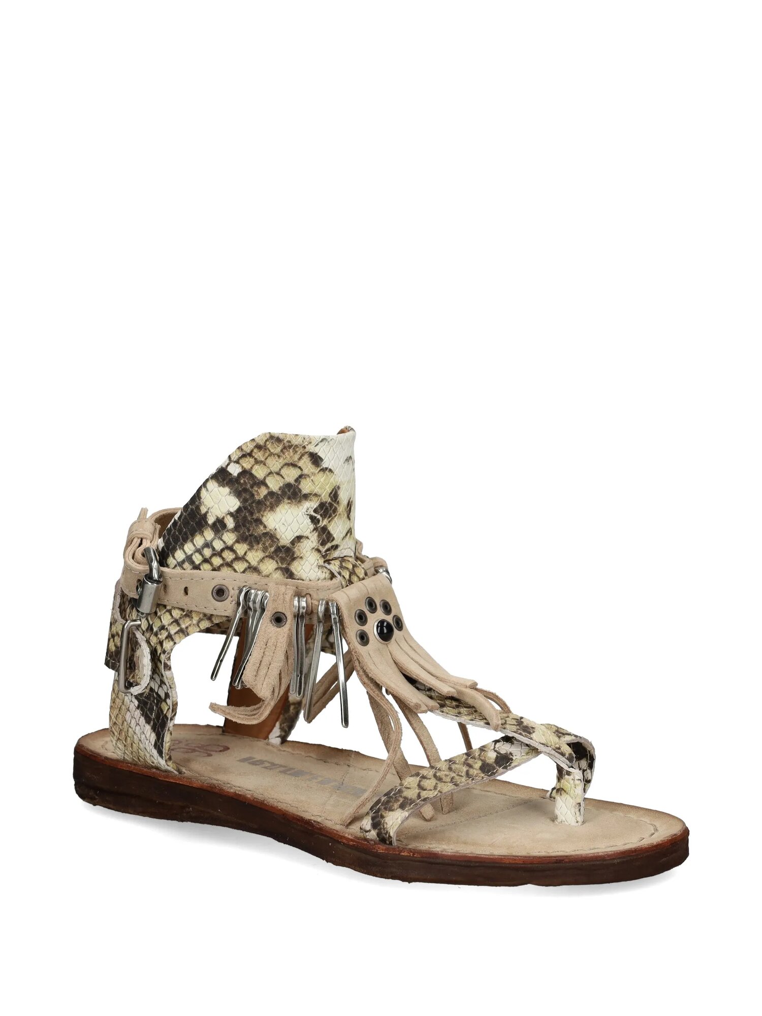 Босоножки A.S.98 Snakeskin sandals, размер 40 — фото 1