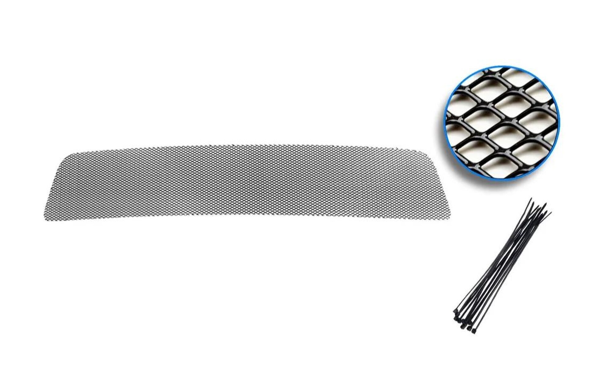 Защитная сетка радиатора для RENAULT DUSTER 2011-2015 (I), низ, 1шт