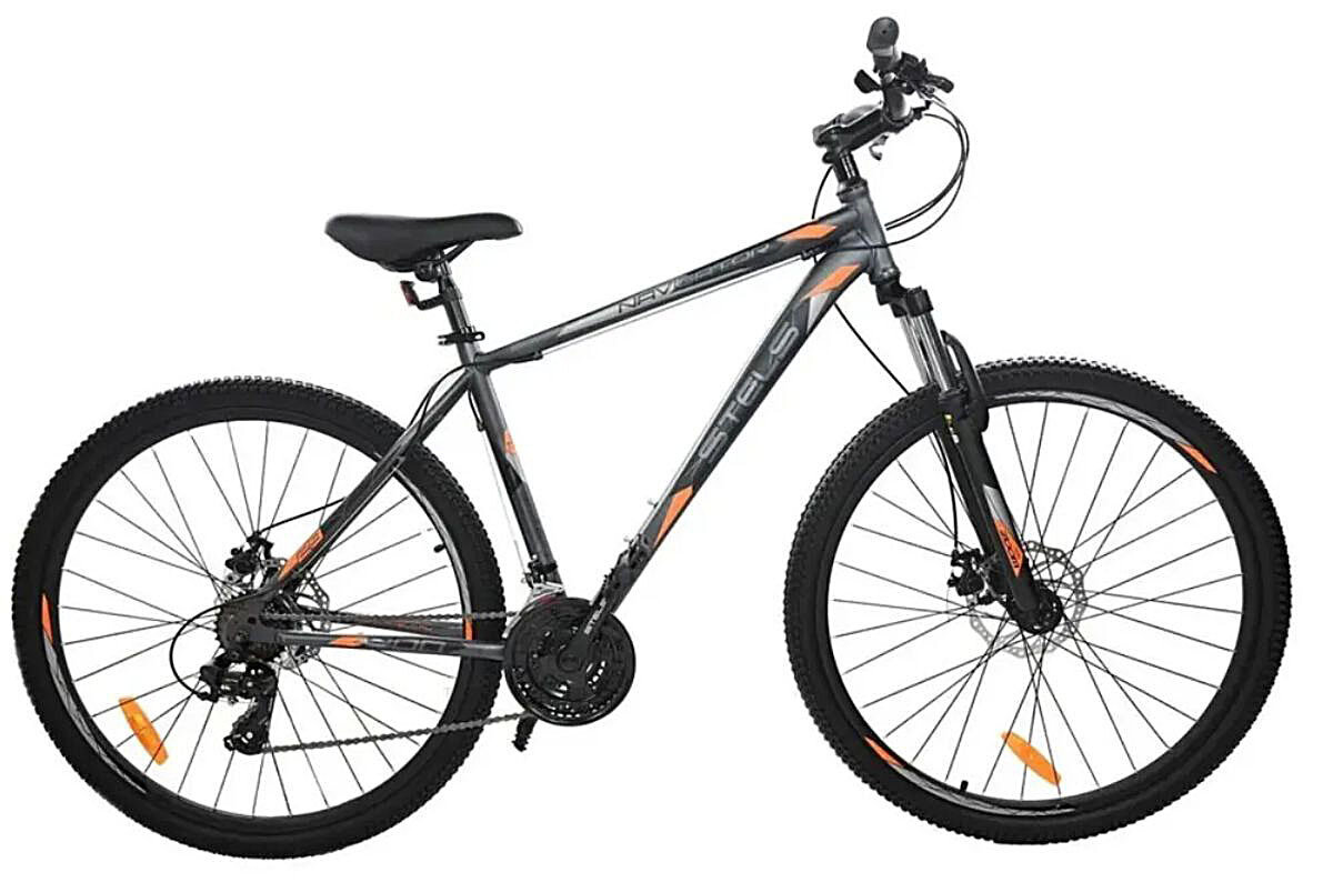 Горный велосипед Stels Navigator 900 MD Z010 (2025) 17.5" Темно-серый (160-170 см)