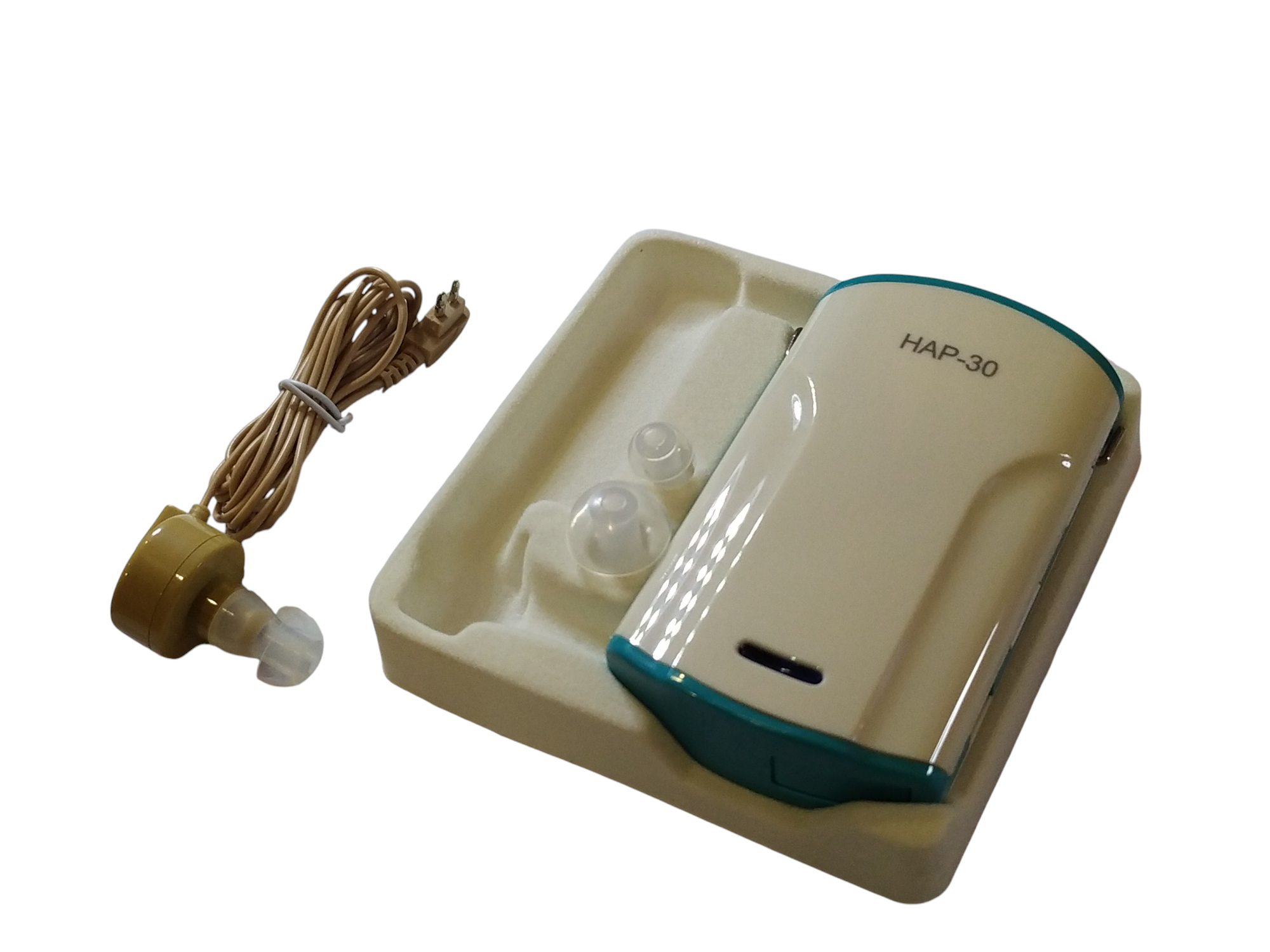 Усилитель звука Zinbest CYBER EAR HAP-30, карманный, белый, голубой