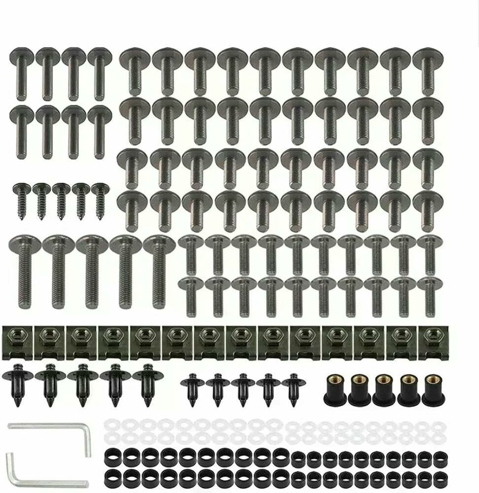 Болтовые гайки, болты для обтекателя мотоцикла, болты для лобового стекла, набор винтов, зажимы для Yamaha FJR 1300 1300
