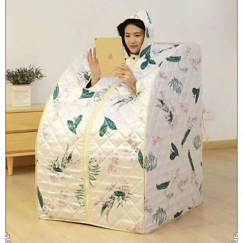 Сауна инфракрасная портативная для дома и дачи переносная ИК сауна мобильная туристическая баня бочка