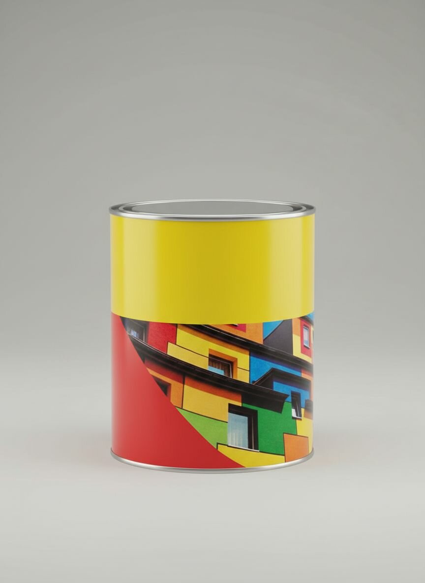 Эмаль по дереву и металлу, строительная краска ПФ-115 Farbitex