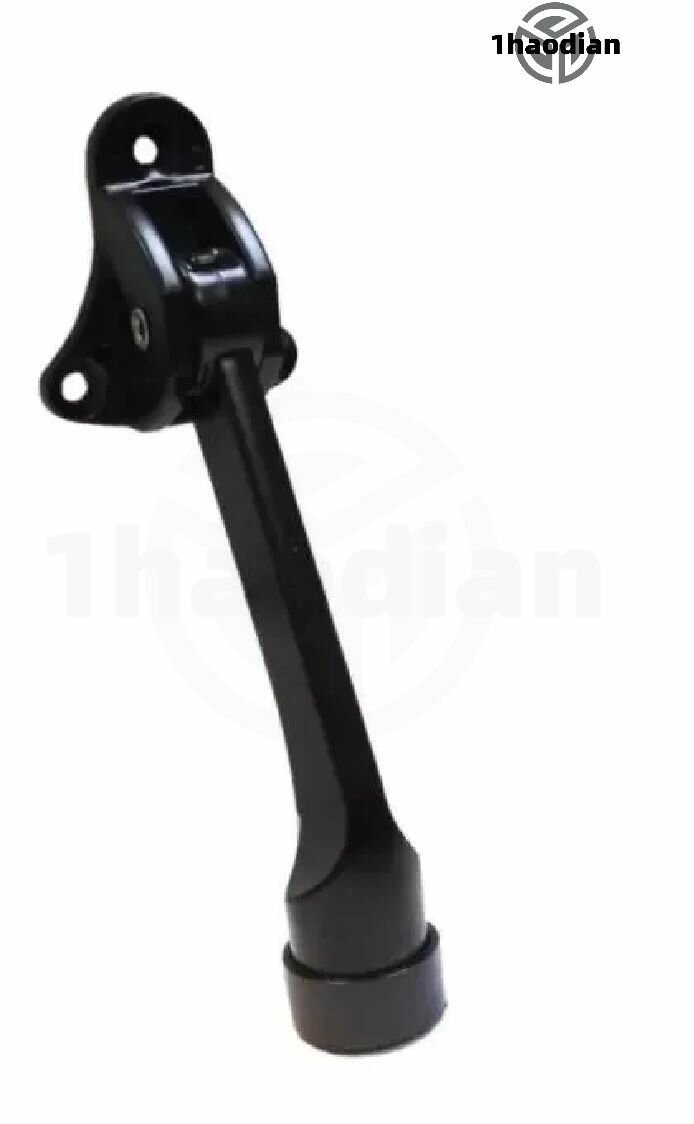 Стоппер, ограничитель для двери напольный ; черное , 1 шт; складной замок диаметром 130мм