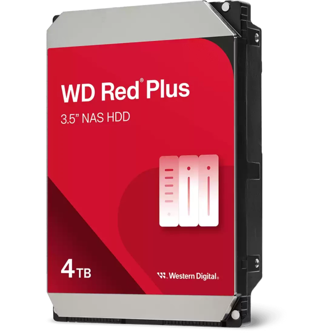 WD40EFZZ Red Plus 4TB 128 MB NAS 3.5" HDD