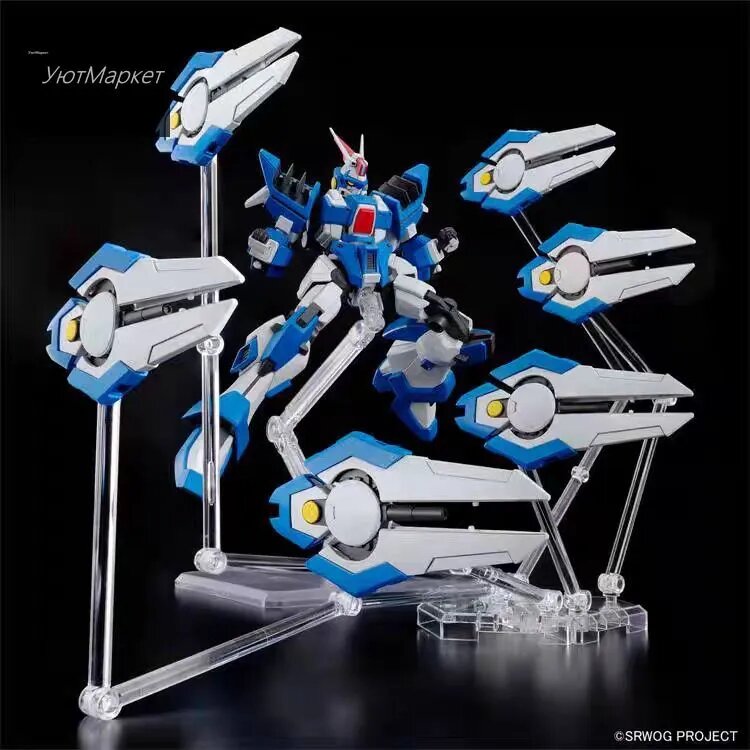 Фигурка Bandai HG ASHSAVIOUR из аниме, сборная модель, для мальчиков, пластик — фото 1