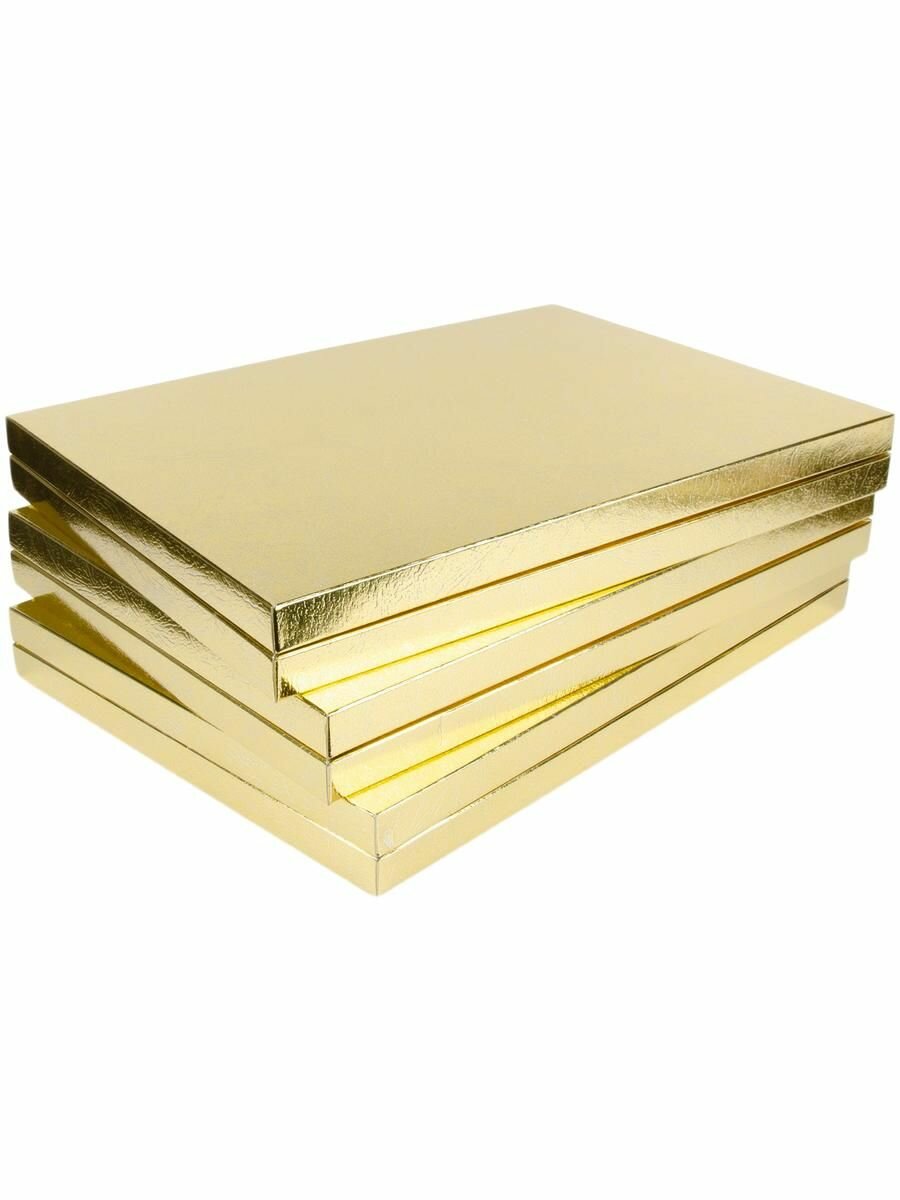 Подарочная Коробка для Шоколадных Конфет, 24 Ячейки , Золотая Набор 3 шт,